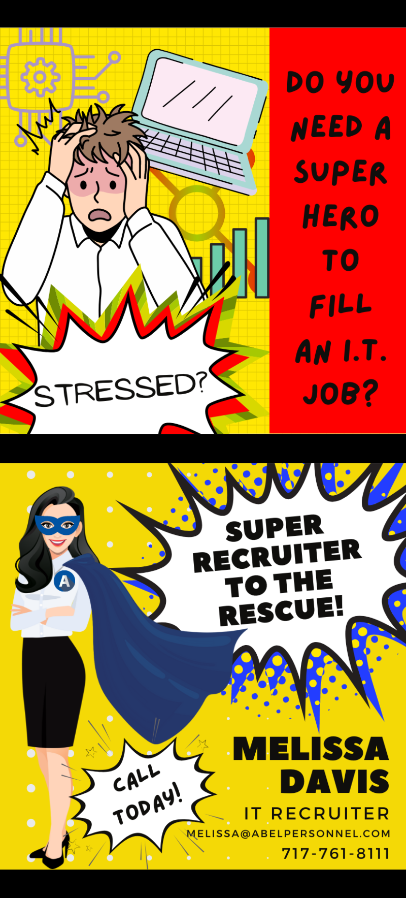 Super Recruiter To The Rescue to fill an IT job in Harrisburg - Abel ...