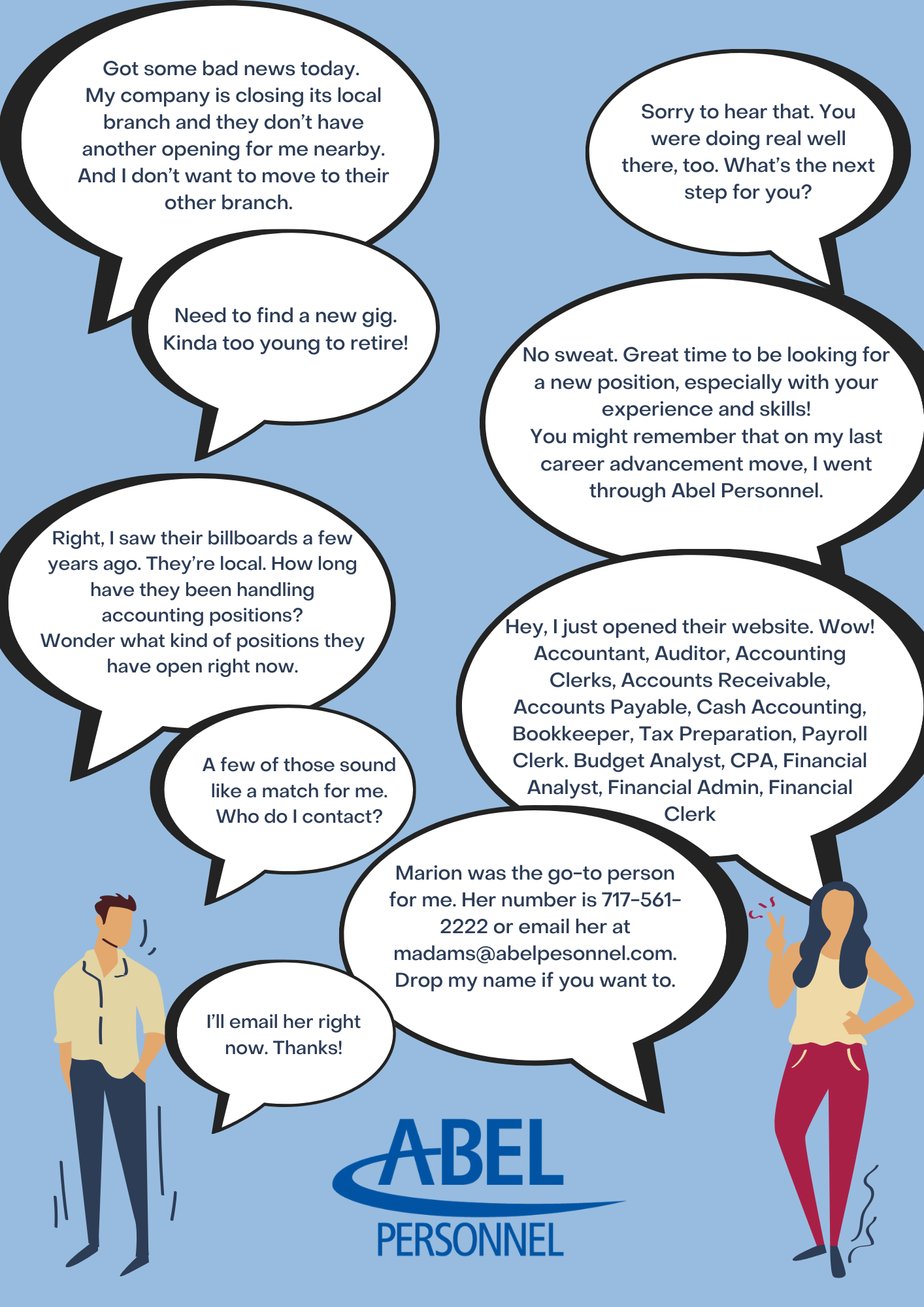 Job Seeker Conversation - Abel Personnel