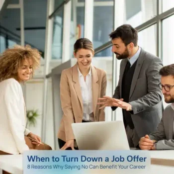 When to Turn Down a Job Offer: 8 Reasons Why Saying No Can Benefit Your ...