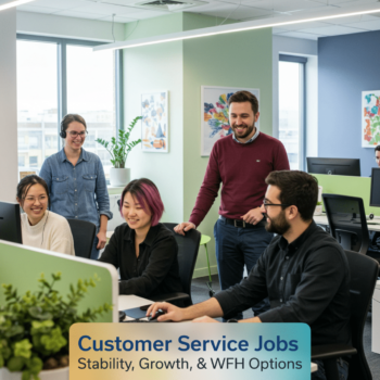 Customer Service Jobs: Stability, Growth, & WFH Options - Abel Personnel